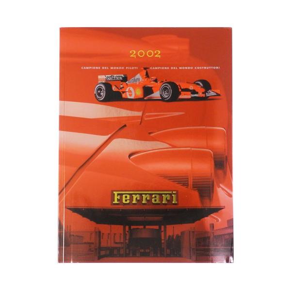 フェラーリ社が自らプロデュースし、販売を手掛けるフェラーリ社純正商品。サイズ(cm)：縦33ｘ横24ｘ厚2.2重量：2.1kg284ページ品番：95992891全てが強すぎた2002年！ Scuderia Ferrariが何と4年連続のコン...