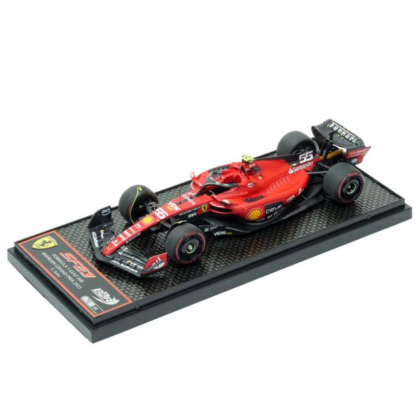 スクーデリア・フェラーリ F1チームの 2023年版マシン「SF-23」のモデルカー・グランプリ：バーレーンGP 2023年　・マシン名　：SF-23・ドライバー：カルロス・サインツ・タイヤ：ソフト■商品スペック対象年齢：18歳以上メーカー...