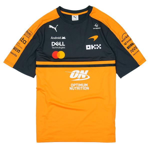 マクラーレン・マスターカード F1チーム 2026 チームレプリカTシャツ【チーム版/PUMA】■商品スペックサイズ(cm)：M  着丈71 身幅53 裄丈49L  着丈72 身幅57 裄丈53XL 着丈76 身幅62 裄丈54 ※全体的に...