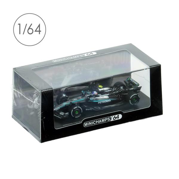 MINICHAMPS 1/64スケール メルセデスAMG F1 W16 E パフォーマンス・グランプリ：2025年 カナダGP 3位・マシン名　：Mercedes-AMG F1 W16 E Performance・ドライバー：キミ・アントネ...