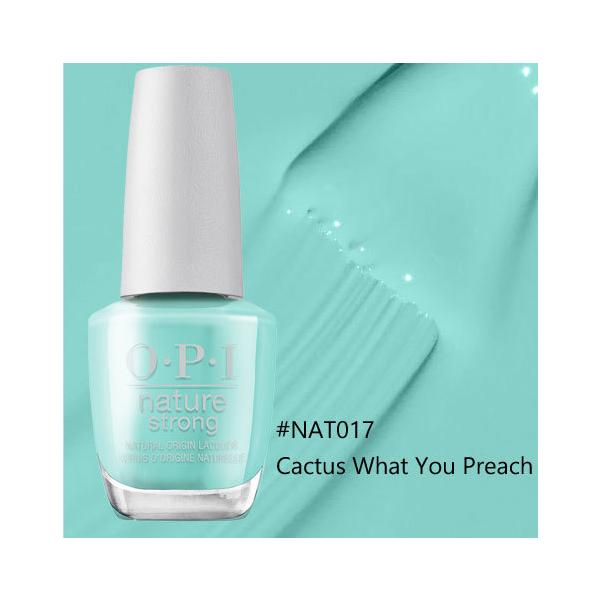 動物由来の原料は使用せず、自然由来成分を配合。プロも使用するOPIの品質はそのままに、高発色とツヤを実現。海、山、大地などの美しい自然からインスパイアされた30色を展開。ベースコートは必要なく、カラーリングできます。お好みによって、1度塗り...