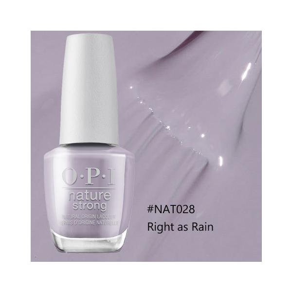 動物由来の原料は使用せず、自然由来成分を配合。プロも使用するOPIの品質はそのままに、高発色とツヤを実現。海、山、大地などの美しい自然からインスパイアされた30色を展開。ベースコートは必要なく、カラーリングできます。お好みによって、1度塗り...