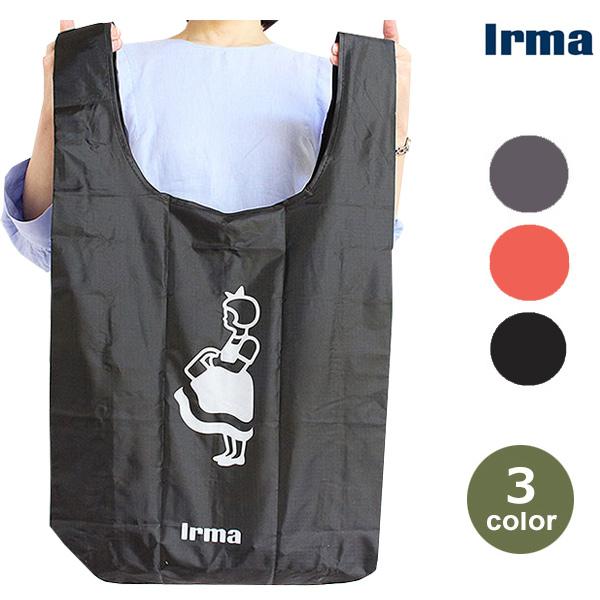 創業100年のオーガニックスーパーIrma（イヤマ）のエコバッグサイズ：W39×D14×H50cm（取手の長さ 40cm）素材：ポリエステル100%カラー：ブラック、ピンク、グレーmade in ChinaIrma イヤマ ショッピングエコ...
