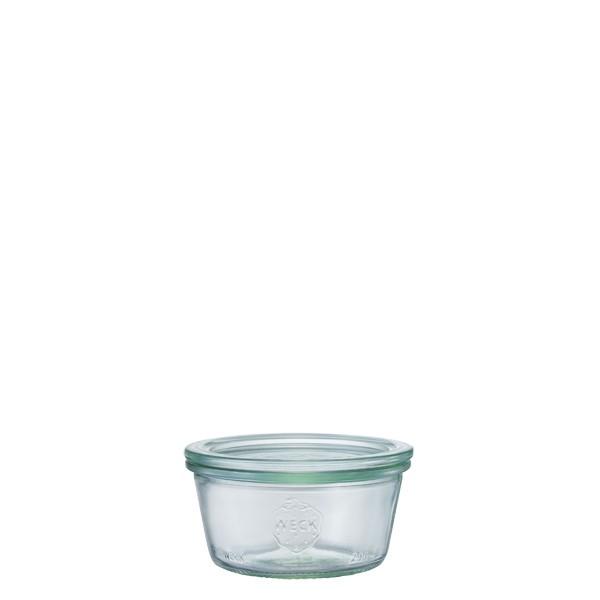 WECK ウェック｜モールドシェイプ230 mlは、ドイツ生まれのガラスの密閉/保存容器/保存瓶/キャニスターですサイズ：φ110×55mm素材：ガラス容量：230ml対応フタサイズ：L※ゴムパッキン、プラスチック蓋、ステンレスクリップは別...