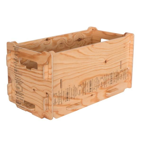 YOKA（ヨカ）のPANEL TOOLBOX（パネルツールボックス）は、コンパクトな収納とナチュラルな木の質感が特徴の収納ボックスです。サイズ：組み立て時 W512× D284× H284mm　　　　収納時 W512× D284× 厚さ36...