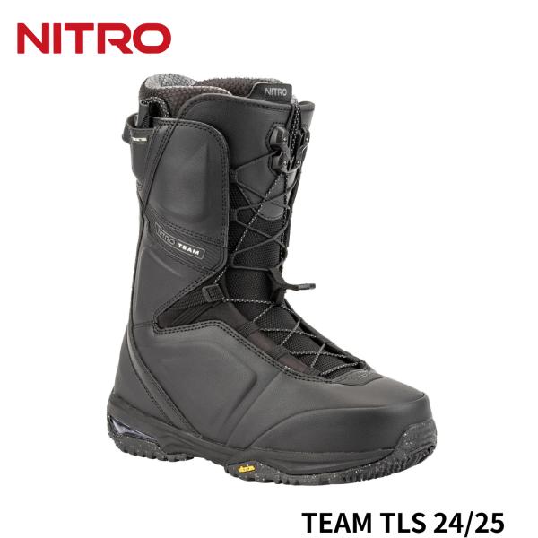 Nitro「TEAM TLS」は、世界中のNitroチームライダーから支持される、24/25シーズンのオールマウンテンスノーボードブーツです。バランスの取れたミディアムフレックスを採用し、カービング、パーク、パウダーまで幅広いライディングス...
