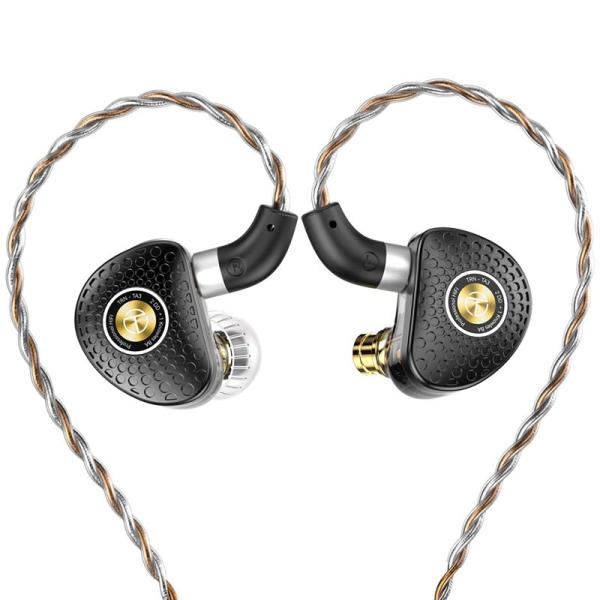 【商品名】　LINSOUL TRN TA3 2DD+1BAハイブリッド型HiFiダイナミックイヤホン 密閉型設計が採用キャビティ リケーブル可能 3.5 【商品説明】　・?y10mm???U????{6mm???????U????+Know...