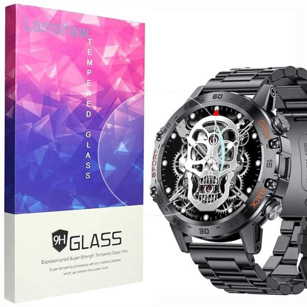 【商品名】　Lamshaw for SUNKTA Military スマートウォッチ 保護フィルム, 3枚組 9H ガラスフィルム 保護 フィルム カバ 【商品説明】　・?y?￥??t????P?z?F???J????H???????A?C...
