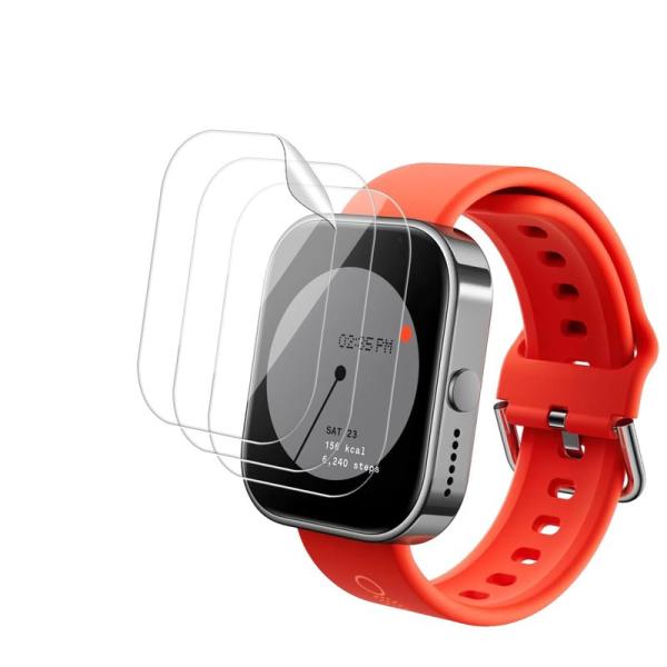 【商品名】　3枚セットFor CMF by Nothing WATCH PRO 1.96インチ スマートウォッチ フィルム KONXISA CMF by 【商品説明】　・?￥?t??P?F??????c?[????????w????????...