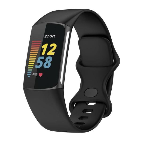【商品名】　スマートウォッチバンド For Fitbit Charge5 Fitbit Charge6 バンド 交換ベルト シリコンバンド スポーツベル 【商品説明】　 【サイズ】　高さ : 1.60 cm　横幅 : 5.40 cm　奥行 ...