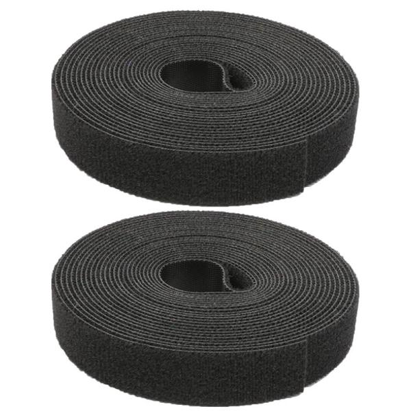 【商品名】　Tigre Amore 面ファスナー 結束バンド コード まとめる 黒 10メートル （5M×2個） (幅1.5cm) 【商品説明】　・10???[?g???i5M?~2??j???e???????A?F?X?????????p...