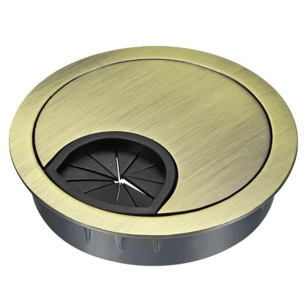 【商品名】　YOKIVE 配線穴キャップ 穴キャップ デスクワイヤーオーガナイザー 亜鉛合金 家庭オフィス用 53 mm ブロンズ 【商品説明】　・?ゲ???? - ?T?C?Y???C???????A???????O??T?C?Y????...