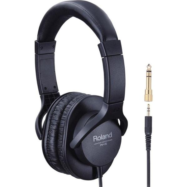 【商品名】　Roland Monitor Headphones RH-5 【商品説明】　・?`??:????_?C?i?~?b?N?^?A ?h???C?o?[:??40mm?A ???x:92dB/mW・?????? :1000mW?A ...