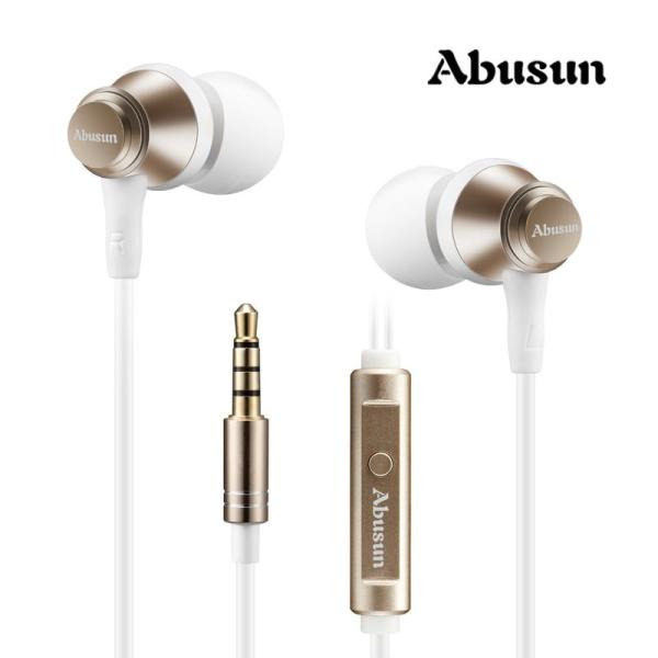 【商品名】　Abusun イヤホン カナル型イヤホン 音量コントロール マイク付き ハンズフリー通話可能 iPhoneとAndroidスマホなどもっとよ 【商品説明】　・?n?E?W???O??????￥???b?h????^???????...