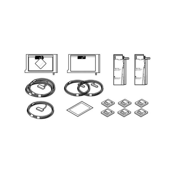 【商品名】　アルパイン(ALPINE) NXシリーズ用地デジ TVフィルム アンテナ キット ナビ載せ替え対応 KAE-700DT 【商品説明】　・?A???p?C???@NX?V???[?Y?????????n?f?W/GPS?A???e...
