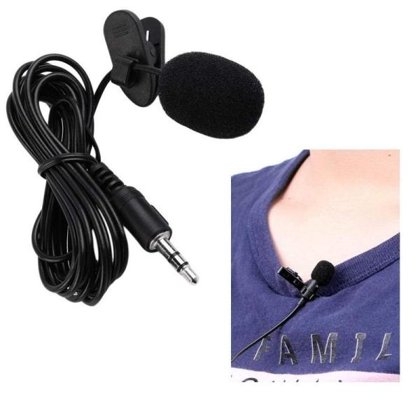 【商品名】　マイクロフォンミニクリップ ブラック有線マイク3.5mmジャックミニ有線クリップオンラペルハンズフリーコンデンサーマイク 【商品説明】　・???K?p:?X?}?z??f?X?N?g?b?vPC?A?m?[?gPC???????...