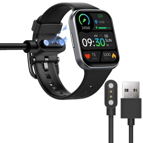 【商品名】　Lamshaw for Nerunsa スマートウォッチ ケーブル, USB 磁気充電ケーブル 磁気吸着 1メートル 対応 Nerunsa  【商品説明】　・???y????@??zNerunsa Q23 1.69" Watch...