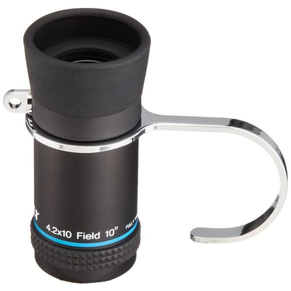 【商品名】　MIZAR-TEC 単眼鏡 4.2倍10ミリ口径 至近距離・小型軽量タイプ ケース付き 日本製 ブラック KM-421 【商品説明】　・?R?[?e?B???O:?}???`?R?[?g・?T?C?Y:22?~51mm・?f??...