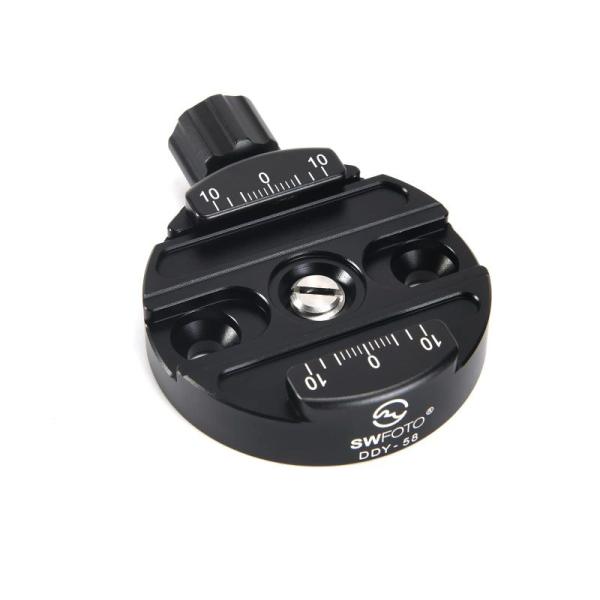 【商品名】　SWFOTO 58mm クイックリリースクランプ DDY-58 【商品説明】　・Arca-Swiss??Really Right Stuff?iRRS?j??{?[???w?b?h????t????￥????B・?A???J?X...