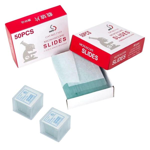 【商品名】　geneX 顕微鏡 スライドガラス 100枚 カバーガラス 200枚 （計300枚 セット） 理科 プレパラート 観察 研究顕微鏡 【商品説明】　・?y?Z?b?g???e?z?J???[?F?N???A?A?T?C?Y?F?X...
