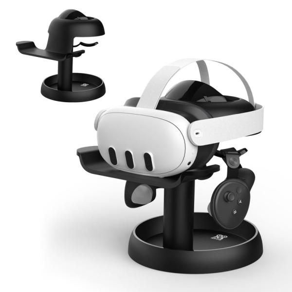 【商品名】　AMVR VR スタンド For Quest 3/PICO 4/PS VR2 に対応 VR ヘッドセット アクセサリー 、Quest/Que 【商品説明】　・VR?w?b?h?Z?b?g??????Y???? - VR?X?^?...