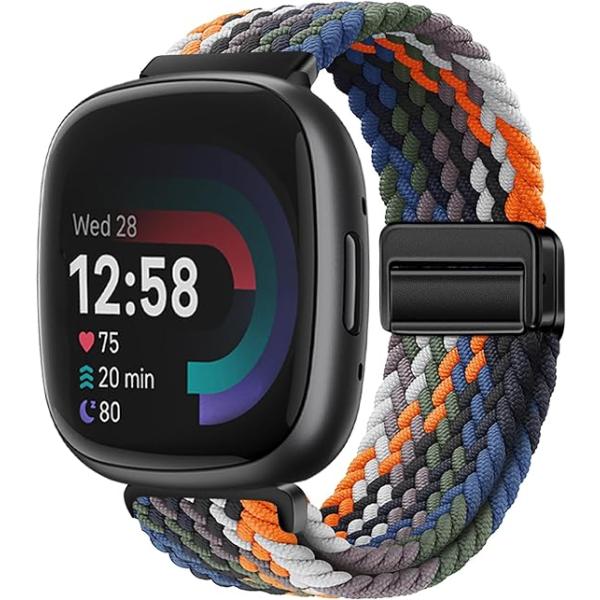 セラーコード：X0CFF99JFB対応機種：For Fitbit Versa 4/ Fitbit Sense 2に対応；　 ご注意：スマートウォッチ本体含まれておりません。長さ：130mm-210mmの手首周りに使用可能、手首のサイズに合わ...