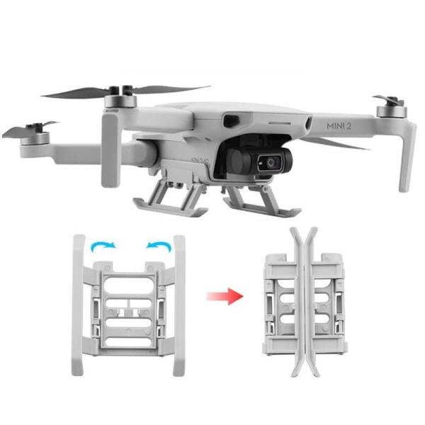 【商品名】　Tutenmi ランディングギア 着陸ギア DJI Mini 2/Mini SE/Mavic Mini用アクセサリー グレー(折りたたみ式) 【商品説明】　・?p?b?P?[?W???e : ?????f?B???O?M?A?~...