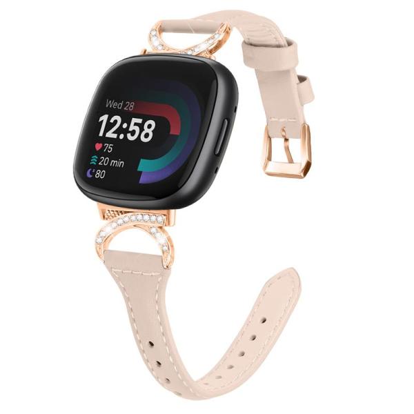 【商品名】　交換用バンドFor Fitbit Versa 4/ Versa 3/Sense 2/ Sense 交換用 リストバンド 本革製 スポーツ ベ 【商品説明】　 【サイズ】　高さ : 1.00 cm　横幅 : 5.00 cm　奥行 ...