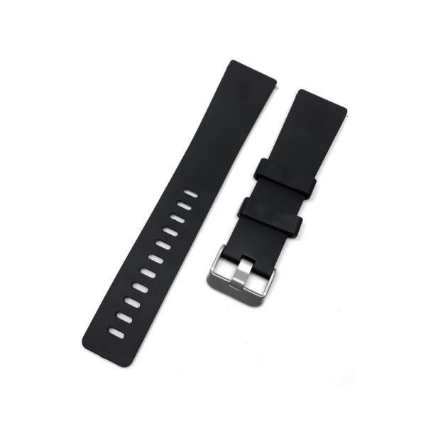 【商品名】　wumio Fitbit Versa 交換バンド Lサイズ 黒 シリコン 防水 互換 Versa2 Versa1 Versa Lite フィ 【商品説明】　 【サイズ】　高さ : 1.20 cm　横幅 : 5.40 cm　奥行 ...