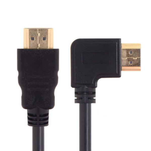 【商品名】　90度 左角度タイプ HDMI 1.4 オス - HDMI オス ケーブル 3D &amp; イーサネット 50cm (左角度) 対応 【商品説明】　・90?x?????????E???????i??p?x?t???^?C?v ...