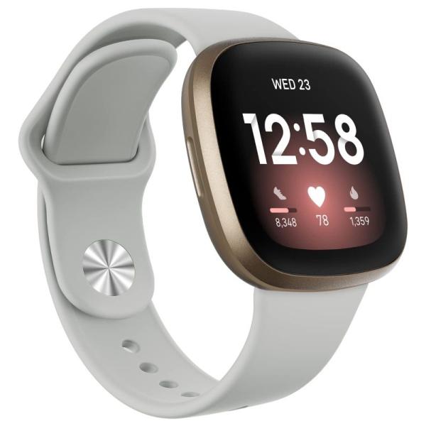 【商品名】　for Fitbit Versa3 / Fitbit Sense バンド 交換ベルト 交換用バンド 柔らかい シリコンバンド スポーツバンド 【商品説明】　 【サイズ】　高さ : 0.50 cm　横幅 : 5.00 cm　奥行 ...