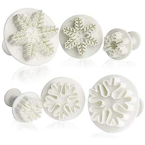 【商品名】　LIHAO クッキー 型 型抜き 抜き型 雪の結晶 6個セット ケーキモールド 【商品説明】　・?N???X?}?X?N?b?L?[?^?F???????`??N?b?L?[?^??~??N???X?}?X?P?[?L??I?[...