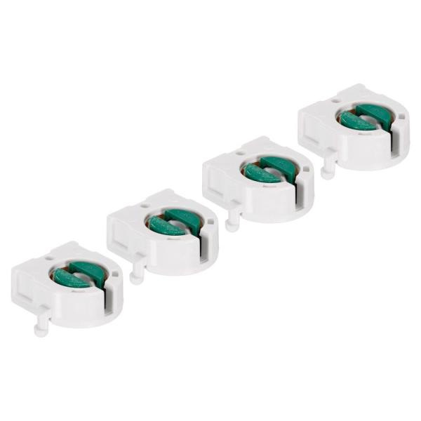 【商品名】　PATIKIL T8ランプホルダーソケット 4個 非シャント照明ソケット G13ベース LED蛍光管交換用 ホワイト グリーン 【商品説明】　・???_?F?????v?z???_?[??????_??A??R???A?????...