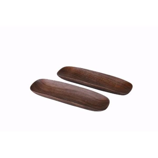 【商品名】　ウォールナット おしぼり置き２枚組 【商品説明】　・?E?H???i?b?g??・?E???^???h??・???・??????・???????u?? 【サイズ】　高さ : 4.90 cm　横幅 : 7.80 cm　奥行 : 1...