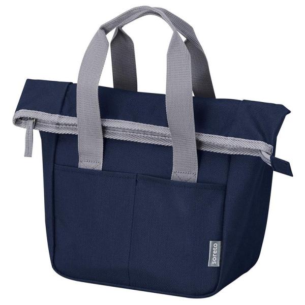【商品名】　OSK 弁当箱入れ ランチトートバック soreto Lサイズ ネイビー 約35x23xマチ12cm TB-29 【商品説明】　・?T?C?Y:??c23?~35?~12cm・???P?[?X?p?z???_?[?t??・???...