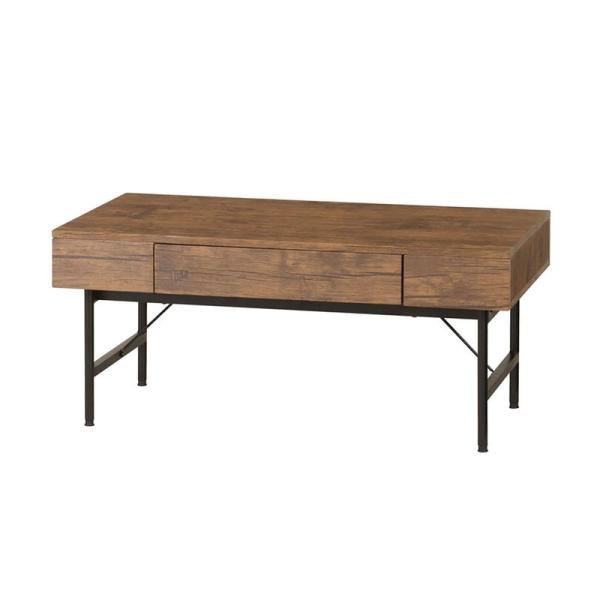 【商品名】　弘益 センターテーブル 引出付 ブラウン VT-CH900(BR) 約40×90×45cm 【商品説明】　・原産国:中国・本体サイズ:約40×90×45cm、引出内寸:約 W43×D37×H5cm・素材・材質:(本体)MDF(1...