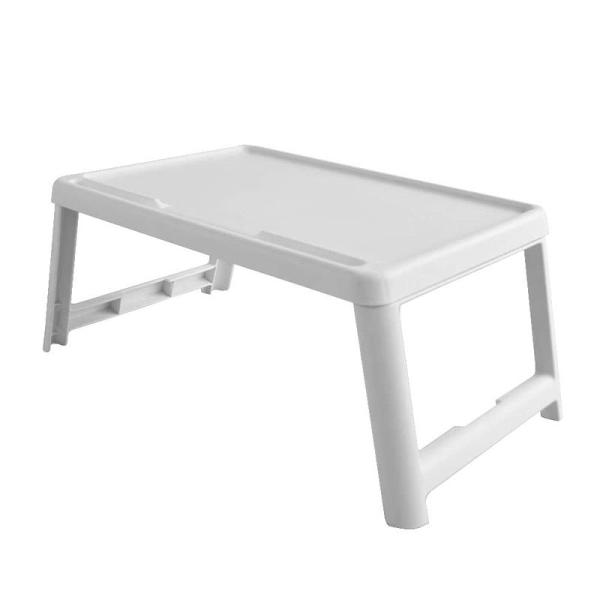 【商品名】　日本製 コレンド(COLLEND) ミニマルチテーブル ホワイト 折りたたみテーブル MMT-WH リモートワークに 子供の勉強に 【商品説明】　・お子様のお絵描きやお勉強、おやつタイムにもうってつけです・ベッドでのリモートワー...