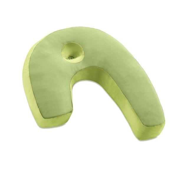 【商品名】　フランスベット 横向き寝枕 Sleep Vantage(スリープ バンテージ) グリーン 【商品説明】　・???:???{??E?E?E???n:?|???G?X?e??100%?A??????:?|???G?X?e??100%...