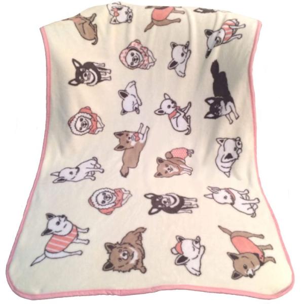 【商品名】　やわらか ブランケット ひざかけ 可愛い 犬 グッズ 雑貨 マイクロ フリース (チワワ) 【商品説明】　・?T?C?Y?F??120cm???80cm・?`?????O?b?Y???T?????????I?v???[???g?...