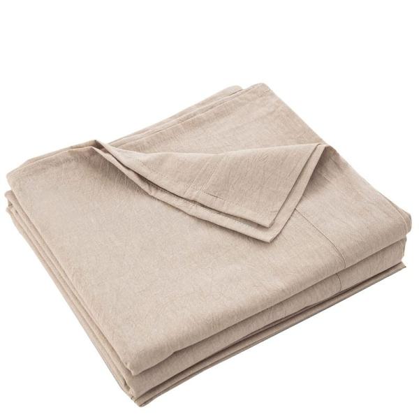 【商品名】　敷きシーツ シングル 150x250cm フラットシーツ ベッドシーツ オーガニックコットン アッパーシーツ 洗いざらしの綿100% 無地  【商品説明】　・?y?I?[?K?j?b?N?R?b?g??????????100%?...