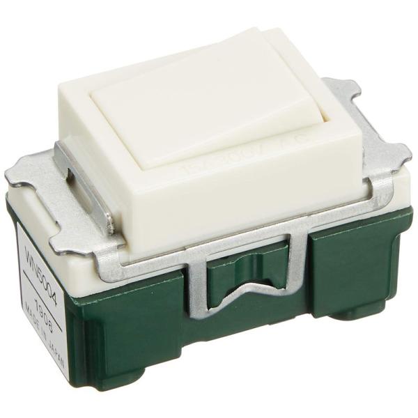 【商品名】　パナソニック フルカラー埋込スイッチE WN5004 【商品説明】　・No name・Rating: AC 15A for 300V・Release Date: May 1, 1976 【サイズ】　高さ : 2.50 cm　横幅...