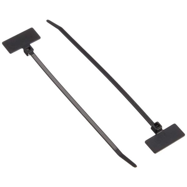 【商品名】　ヘラマンタイトン マーキングタイ耐候グレード IT18FL-W_100本入り 【商品説明】　・66 Nylon Total Length 4.3 x Width 0.1 inches (110 x 2.5 mm); Haloge...