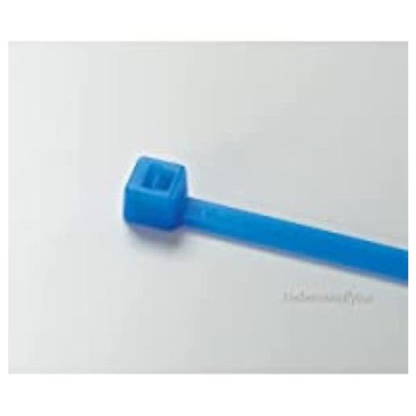 【商品名】　ヘラマンタイトン カラータイ 幅2.5×長さ100mm 1000本入 屋内使用 T18RBLU 【商品説明】　・66 nylon; Total length 3.9 inches (100 mm) x width 0.1 inc...