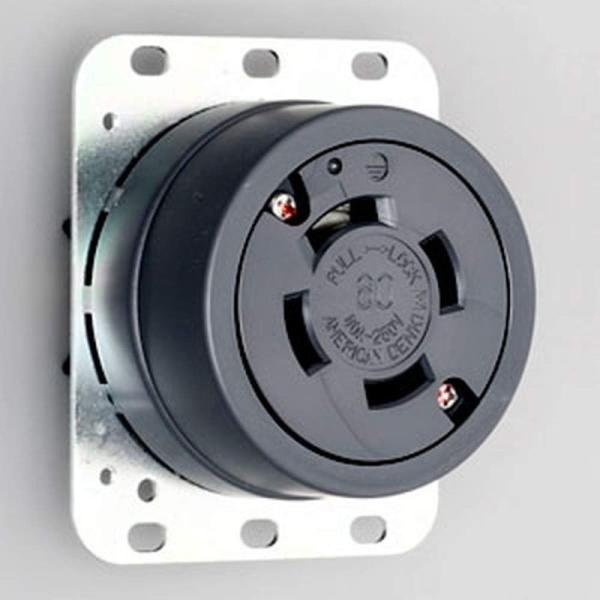 【商品名】　アメリカン電機 引掛形 埋込コンセント 接地3P60A250V 4620 【商品説明】　・:???{・????i:??n3P60A250V??????(mm):93????(mm):76??????(mm):28.9??????...