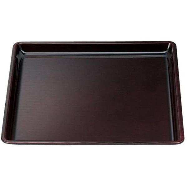 【商品名】　J-kitchens 尺１越前角 お盆 （ 盆 トレイ トレー ） 溜毘沙門天 日本製 【商品説明】　・?T?C?Y:33x33x2.6cm・?a???_??????????~??H??????????????C????o???...