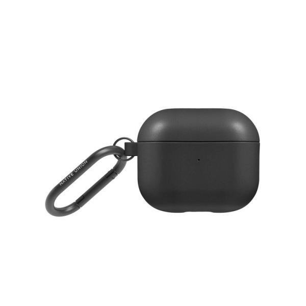 【商品名】　Native Union Roam Case AirPods 3rd Gen対応 - カラビナ付き 滑らかなミニマリストケース (ブラック) 【商品説明】　・ゴーワイヤレス：ワイヤレス充電に完全に対応します。・シルキーとマットリ...
