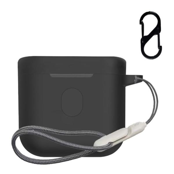 【商品名】　For Bowers &amp; Wilkins pi7 s2 ケース 全面保護カバー ZENGZOUZ シリコンケース 軽量 カラビナ付き 紛失防 【商品説明】　・【フィット感抜群】イヤホンに取り付けた瞬間に、グリップ力のある...