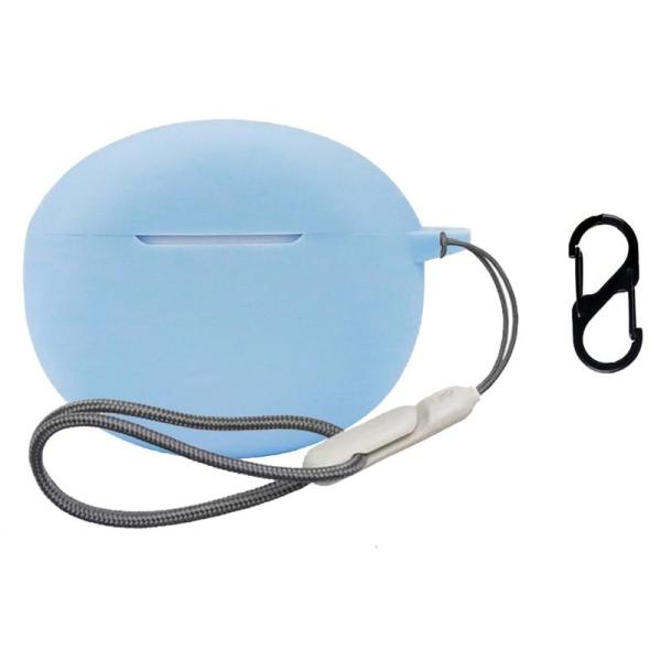 【商品名】　For Redmi Buds 4 Active ケース 保護ケース ZENGZOUZ 全面保護カバー シリコンケース 軽量 カラビナ付き 紛 【商品説明】　・【フィット感抜群】イヤホンに取り付けた瞬間に、グリップ力のあるシリコン...