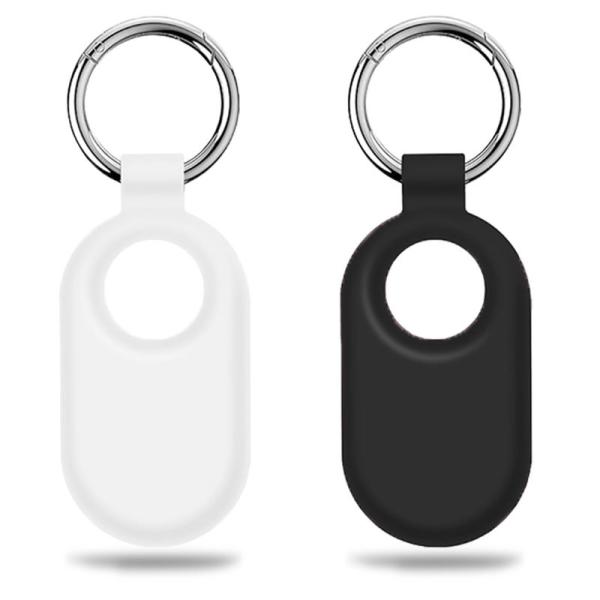 【商品名】　Galaxy Smart Tag2 用 ケース カバー NOUKAJU ワイヤレス イヤーホン シリコン 保護ケース （カラビナ付き+ストラ 【商品説明】　・【しっかり保護 】衝撃を吸収できる高品質シリコン素材を採用することで、...