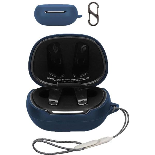【商品名】　For Edifier Neobuds Pro2ケース カバーBAOLINTXワイヤレス イヤーホン 用 ケース シリコン収納ケース 便利  【商品説明】　・【保護】：キズ防止、落下保護だけではなく細かい埃の侵入も防ぎ、いつも綺...